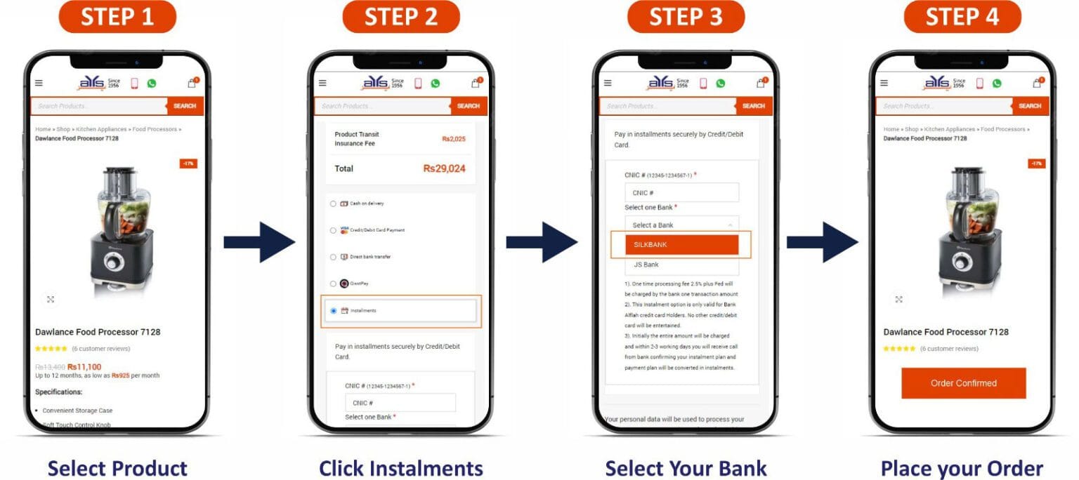 Silk Bank Installment Plan in Pakistan with 0% Markup