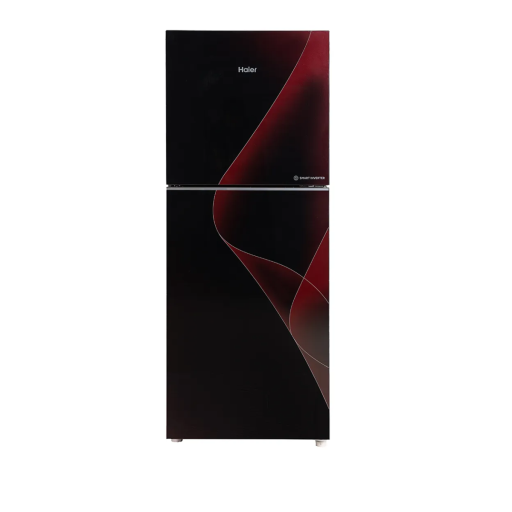 Haier Inverter Refrigerator HRF-246IPRA (9 Cubic Feet, Red, Double Door ...