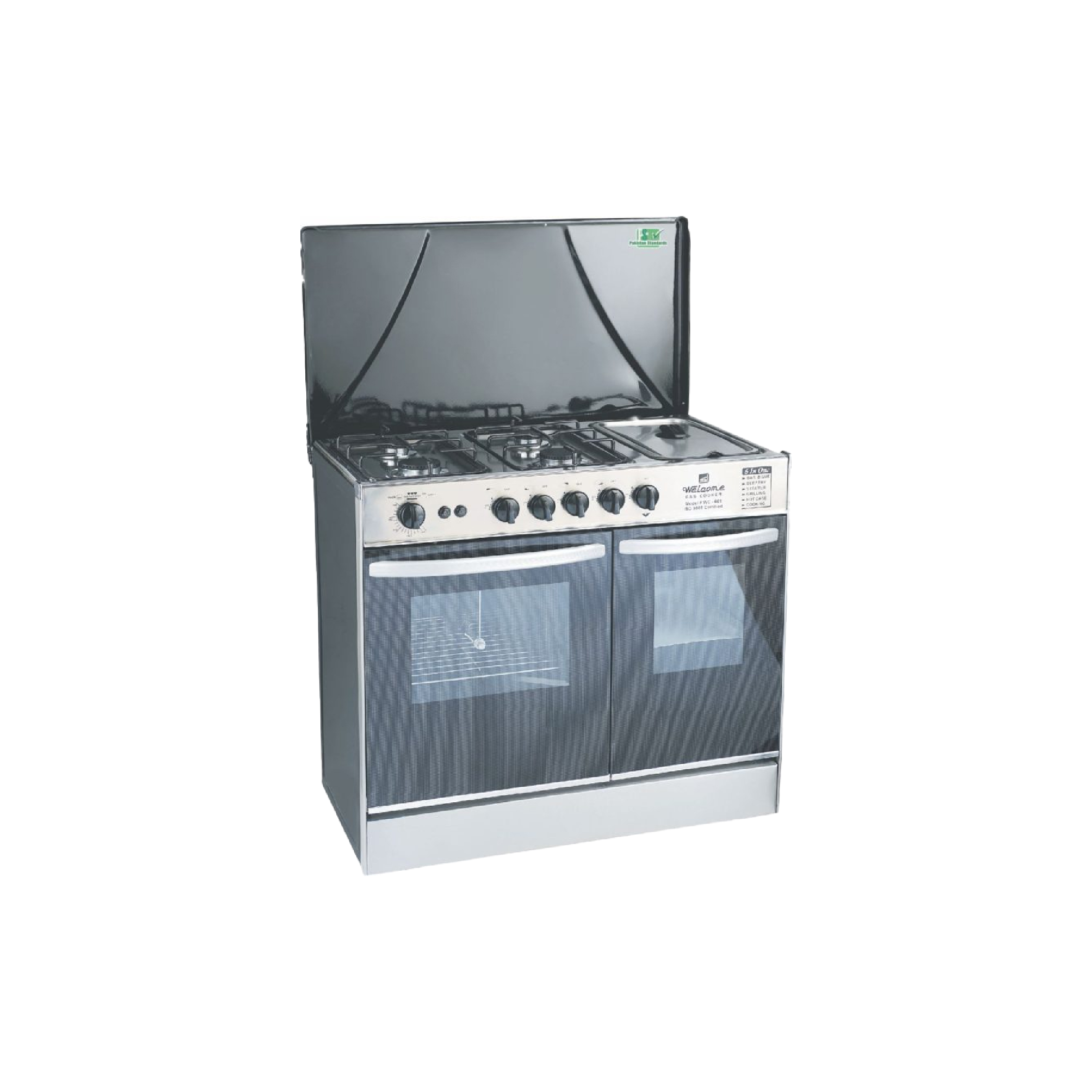 Ocean Cooking Range WC-601 (6-in-1, Double Door, 3 Burners) – Best Price