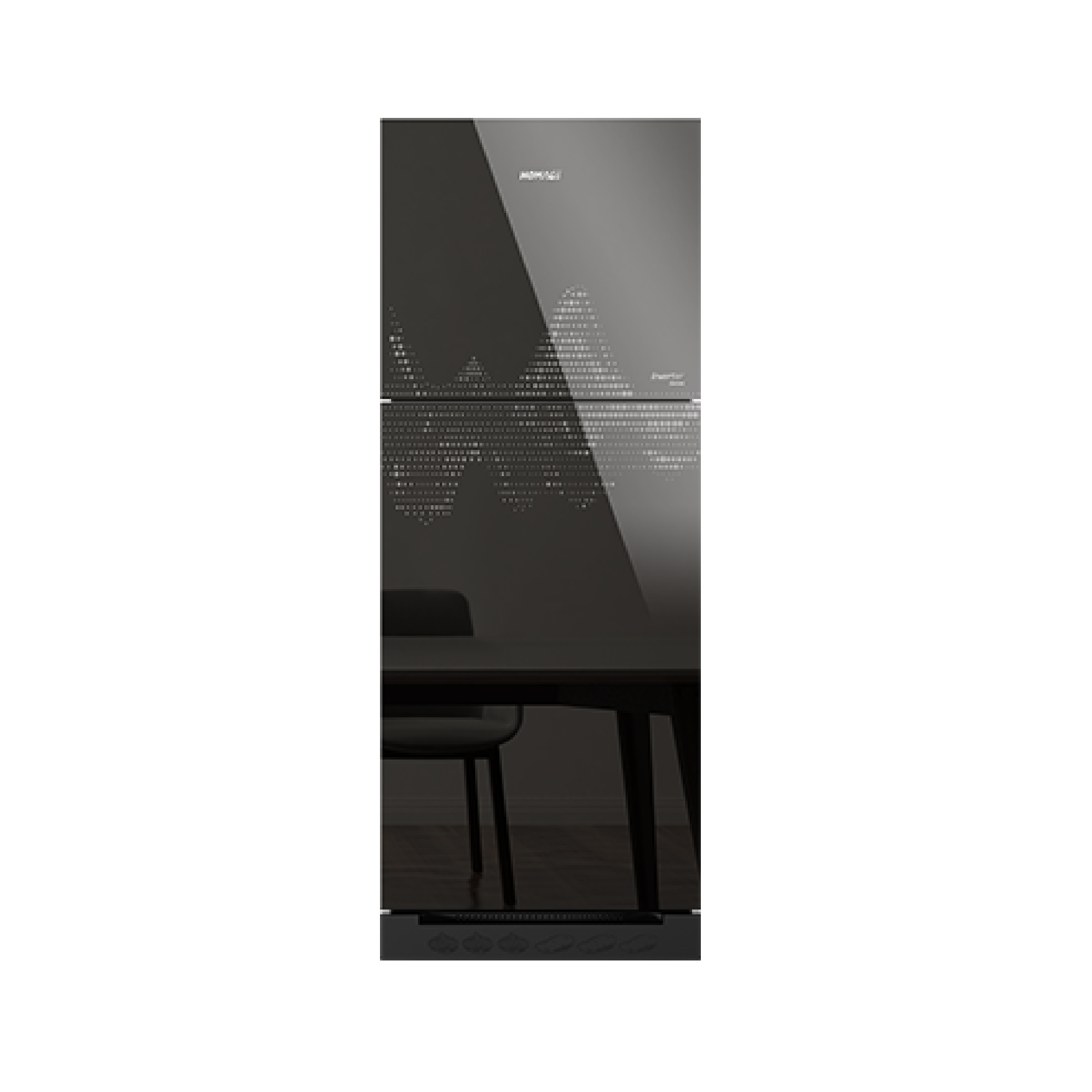 Homage Inverter Refrigerator HRI-47442 (13 Cubic Feet, Mirror, Double ...