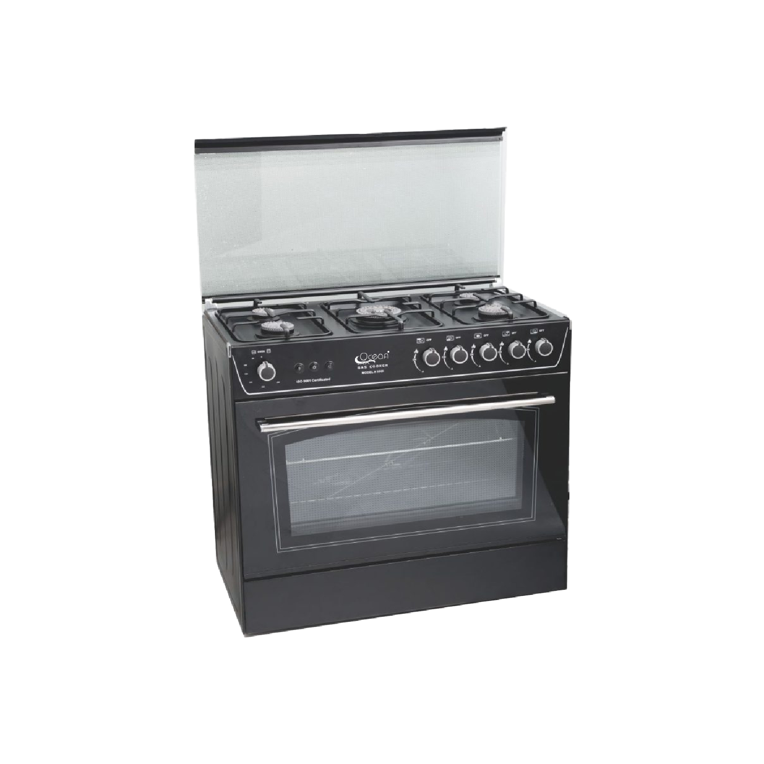 Ocean Double Door Cooking Range WCI-3500W (3 Burners) – Best Price