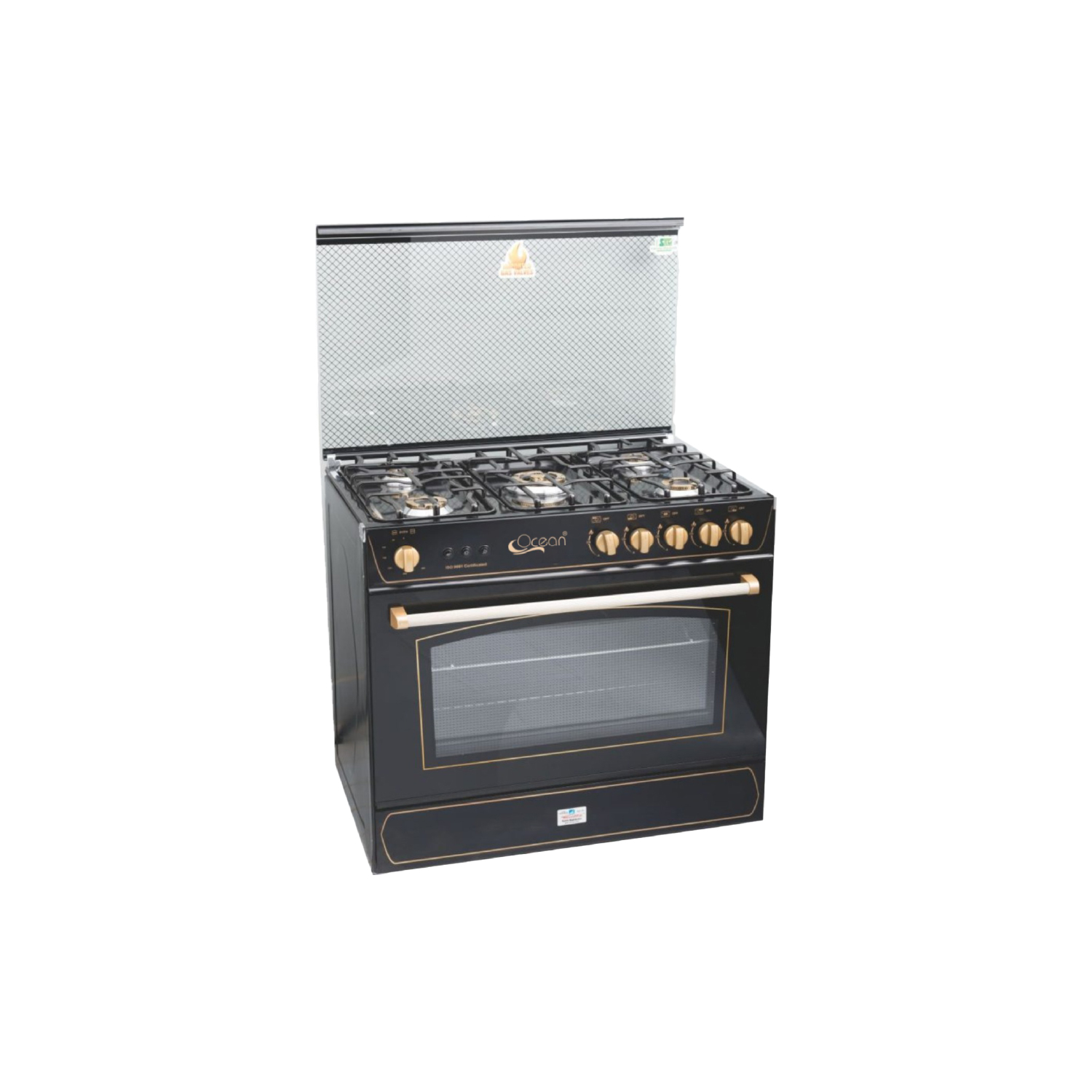 Ocean Single Door Cooking Range WCI-9999W (5 Burners) - Best Price