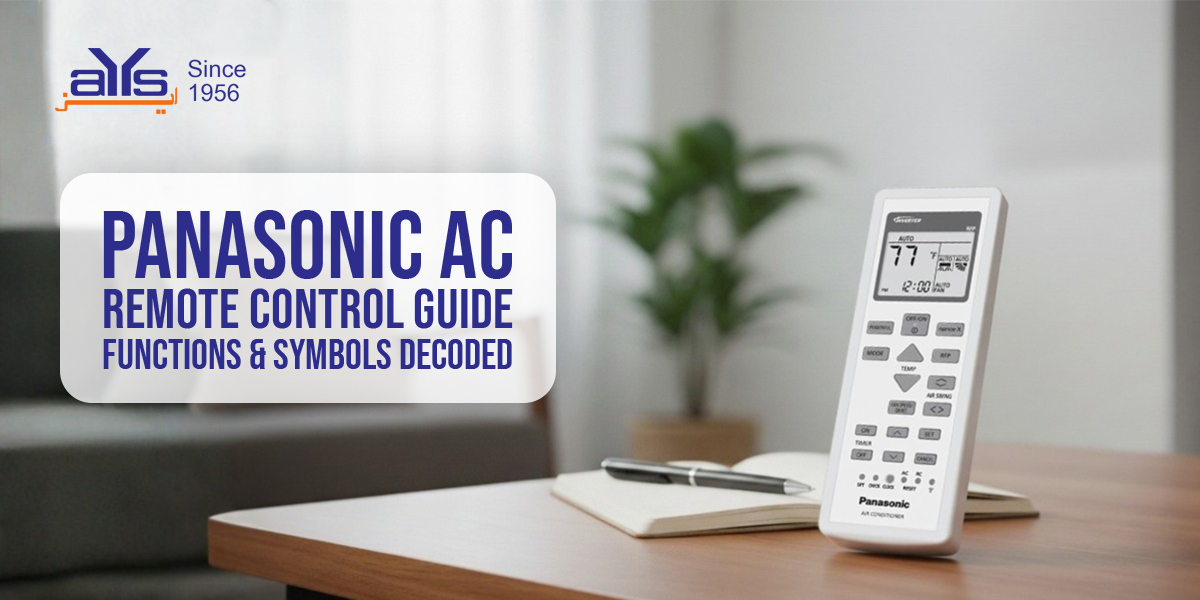 Panasonic AC Remote Manual: Buttons, Modes & Settings Explained
