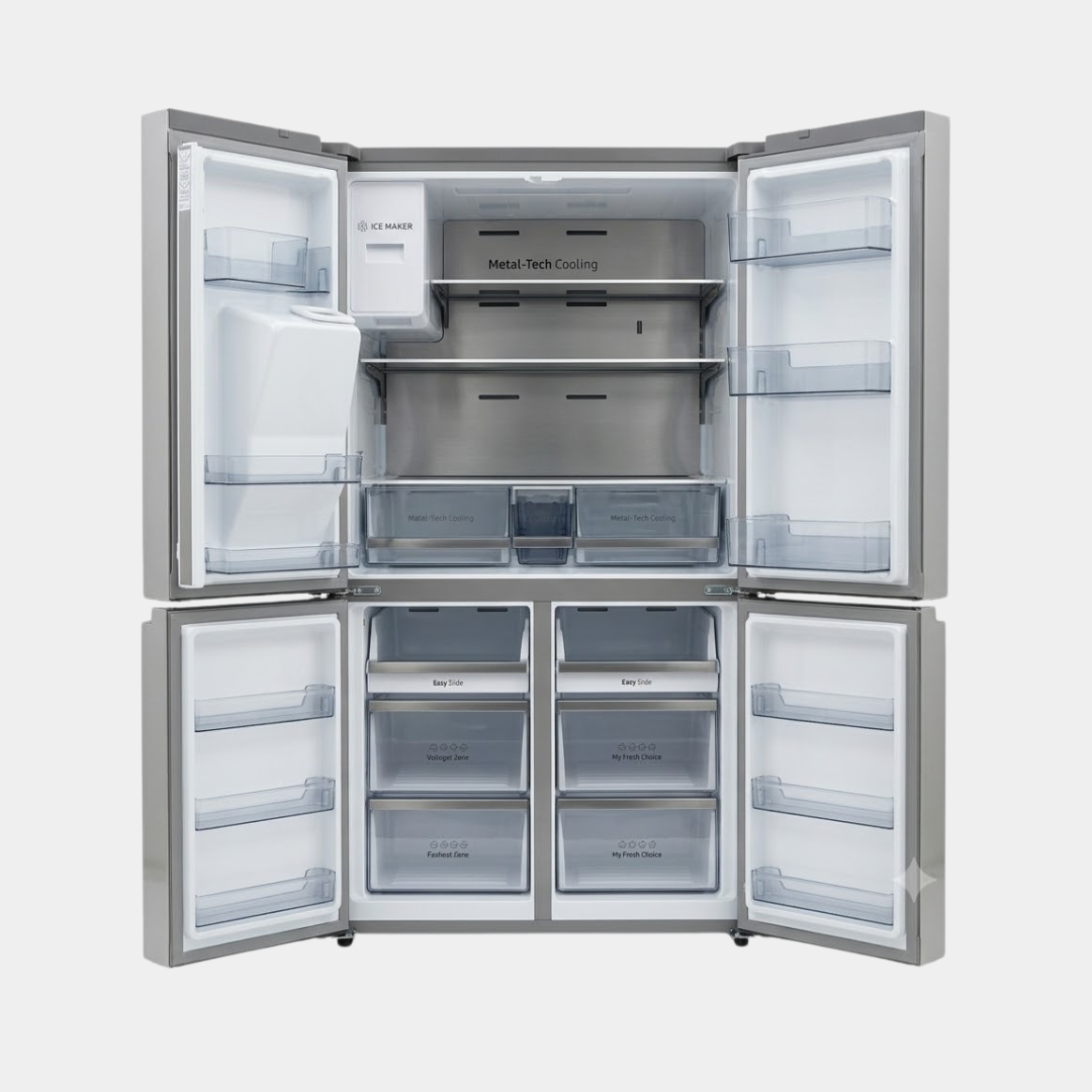 Signature FD-100 French Door Inverter Refrigerator - 500 Liters - Built ...